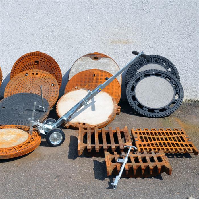 Manhole cover lifting devices Manhole accessories, Manhole renovation ...
