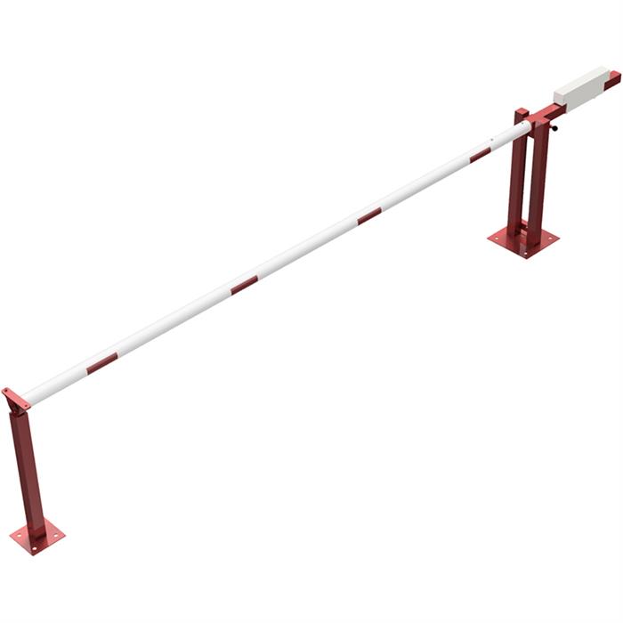 Road barrier with counterweight and support bracket - STRAMAT Vertriebs ...