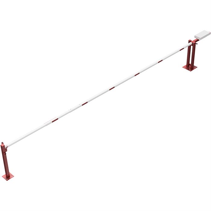 Road barrier with counterweight and support bracket - STRAMAT Vertriebs ...