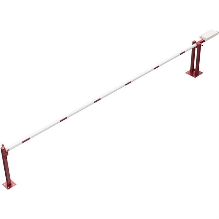 Road barrier with counterweight and support bracket - STRAMAT Vertriebs ...