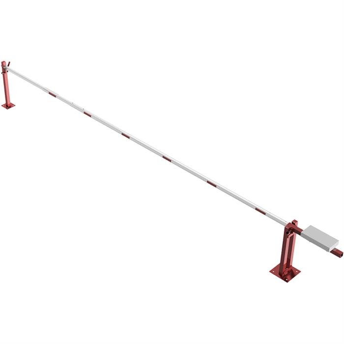 Road barrier with counterweight and support bracket - STRAMAT Vertriebs ...
