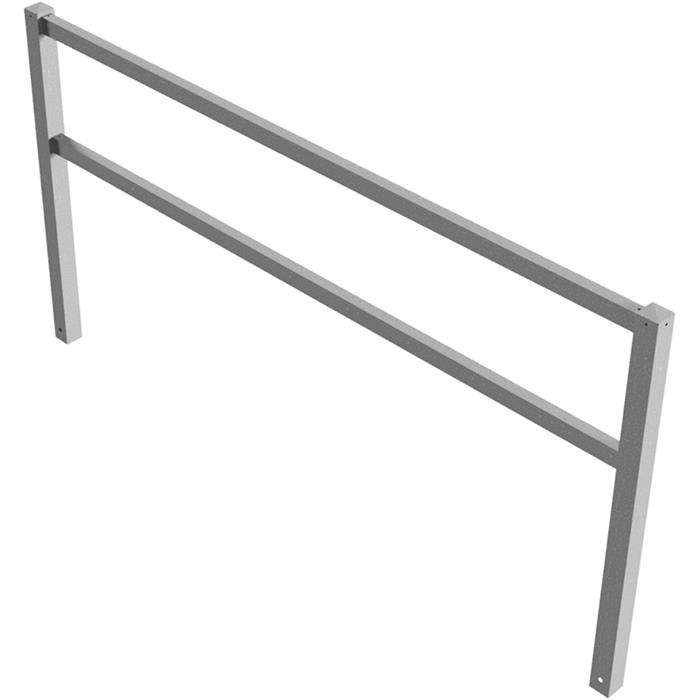 Roadblocks fixed, welded with top and knee bars - STRAMAT Vertriebs GmbH