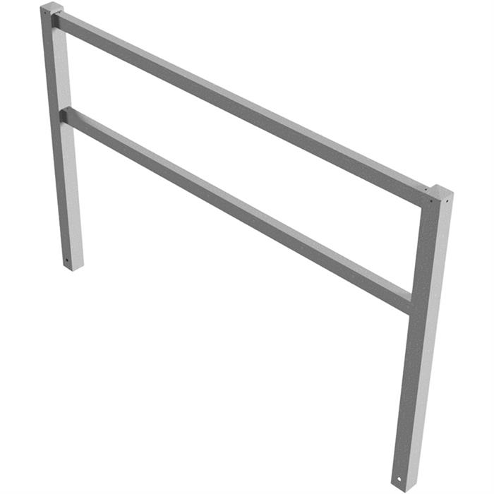 Roadblocks fixed, welded with top and knee bars - STRAMAT Vertriebs GmbH