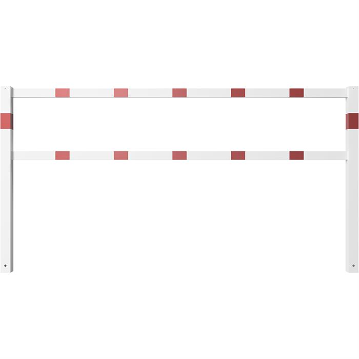 Roadblocks fixed, welded with top and knee bars - STRAMAT Vertriebs GmbH