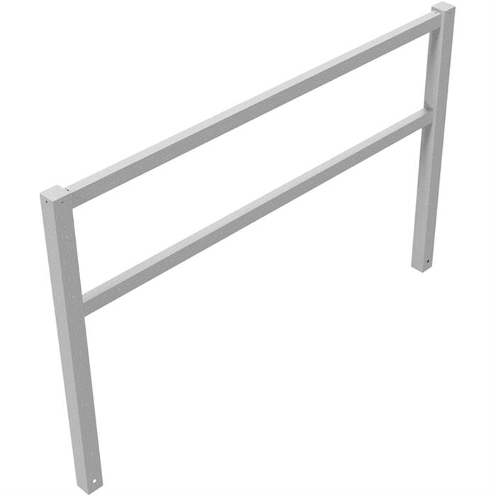 Roadblocks fixed, welded with top and knee bars - STRAMAT Vertriebs GmbH