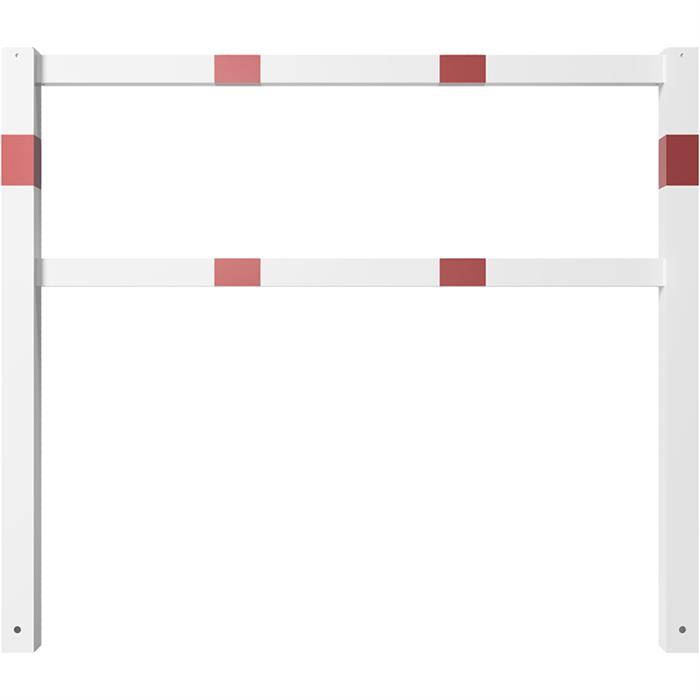 Roadblocks fixed, welded with top and knee bars - STRAMAT Vertriebs GmbH