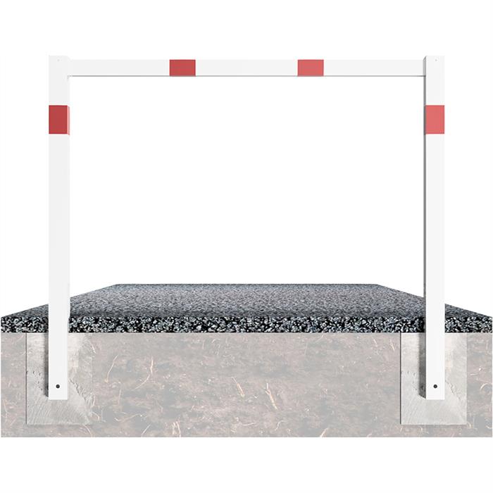 Roadblocks fixed, welded with top rail - STRAMAT Vertriebs GmbH