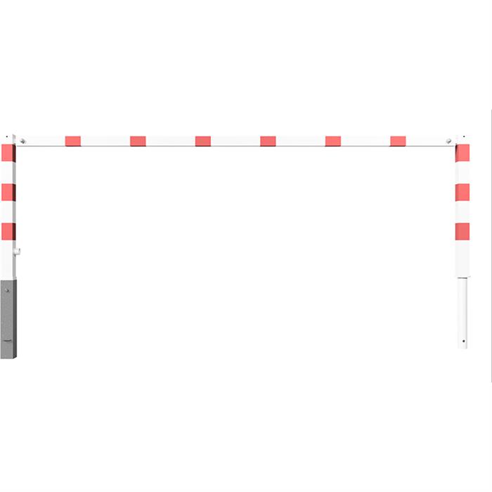 Roadblocks with triangular lock swiveling with top rail - STRAMAT ...
