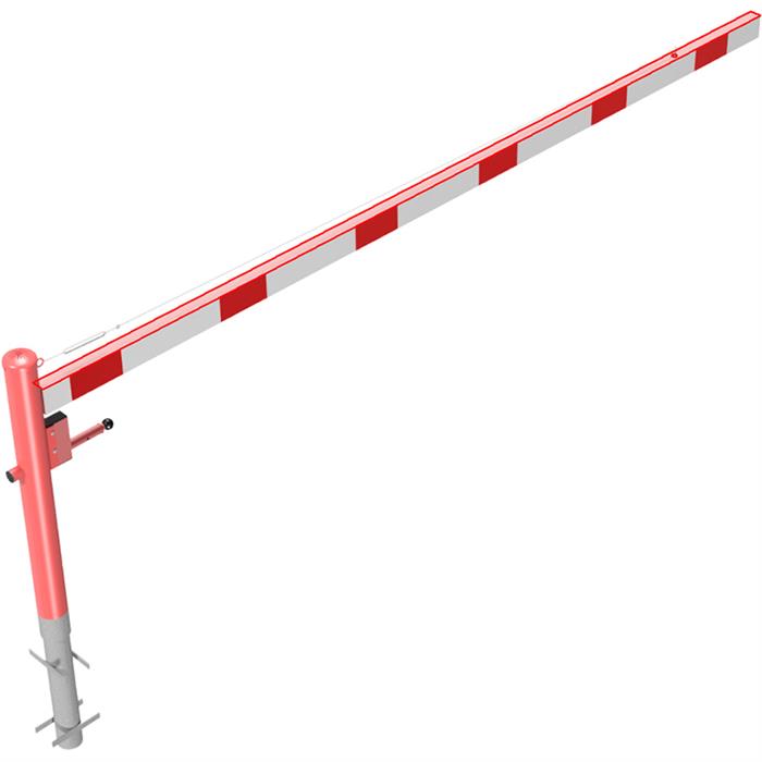 Rotary barrier with cable reinforcement - STRAMAT Vertriebs GmbH