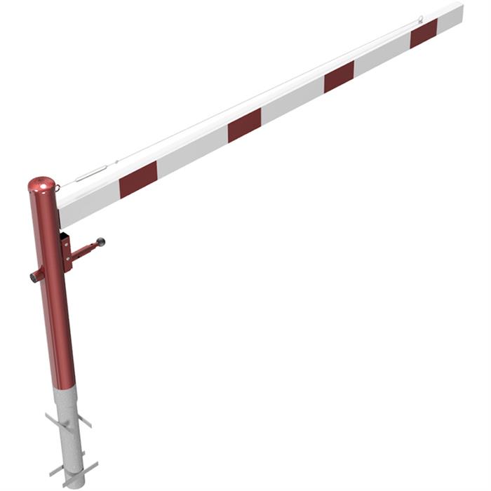 Rotary barrier with cable reinforcement - STRAMAT Vertriebs GmbH