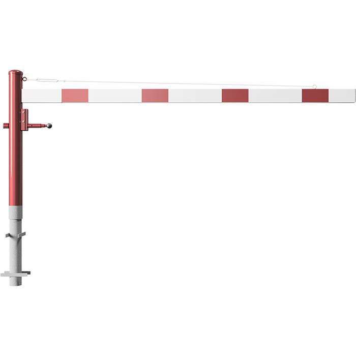 Rotary barrier with cable reinforcement - STRAMAT Vertriebs GmbH