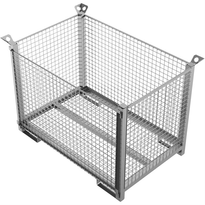 Transport box for mobile fence feet - STRAMAT Vertriebs GmbH