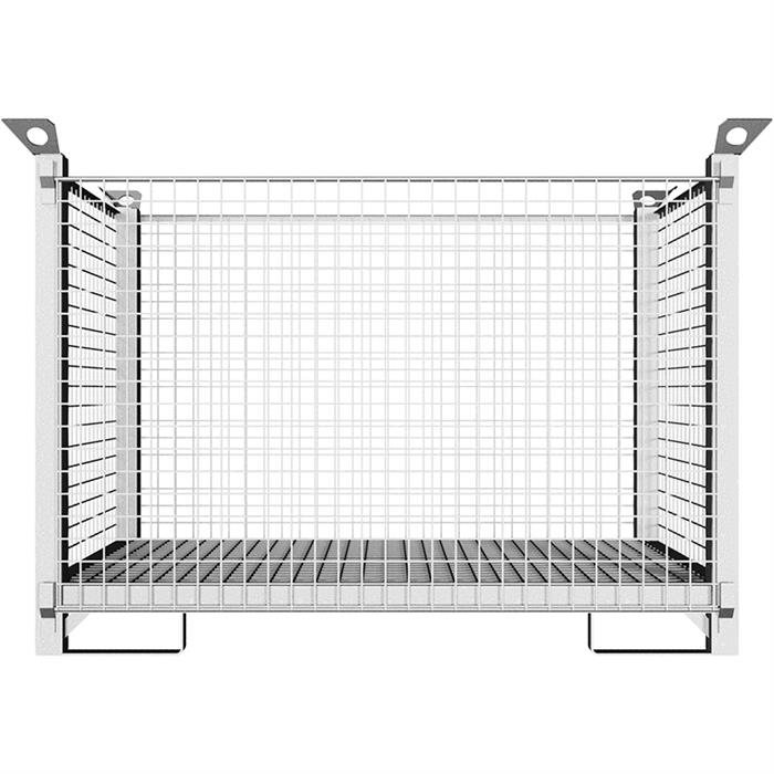 Transport box for mobile fence feet - STRAMAT Vertriebs GmbH